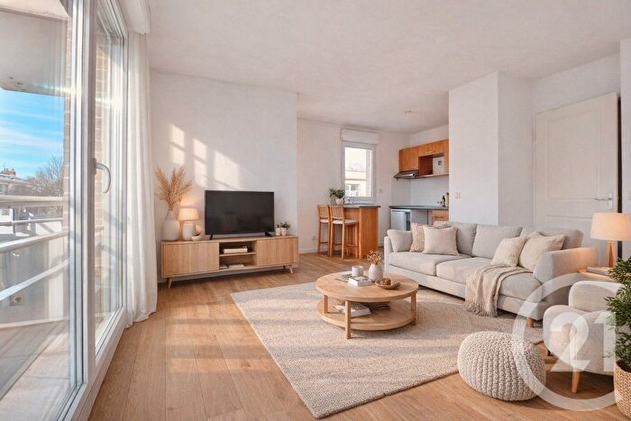 Appartement à vendre - Marquette-lez-Lille, Rive gauche - 2 pièces - 1 chambre