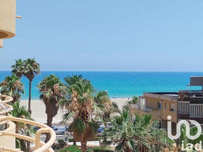 Appartement à vendre - Canet-en-Roussillon, Plage Sud - 2 pièces - 1 chambre