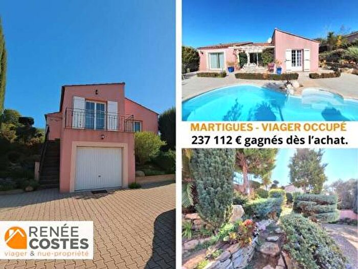 Maison à vendre - Martigues, Barboussade, LEscaillon - 4 pièces - 2 chambres