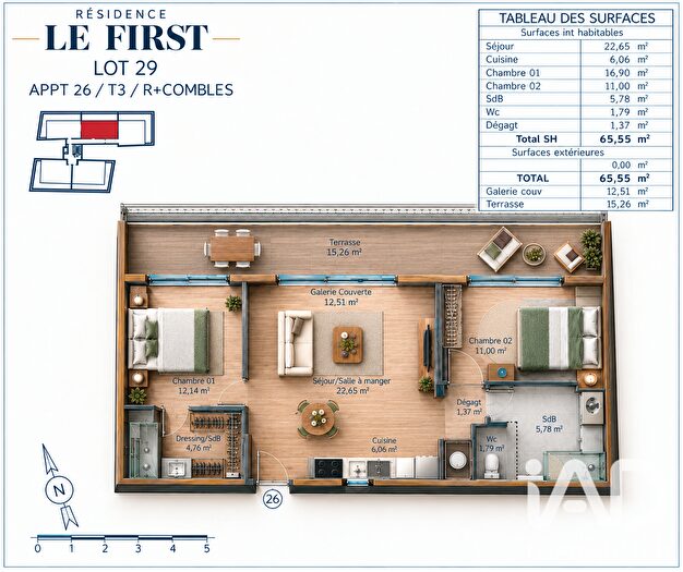 Maisons à vendre et appartements à louer - 3