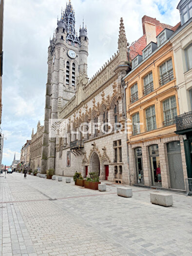 Appartement à vendre - Douai, Centre-ville - 2 pièces - 1 chambre