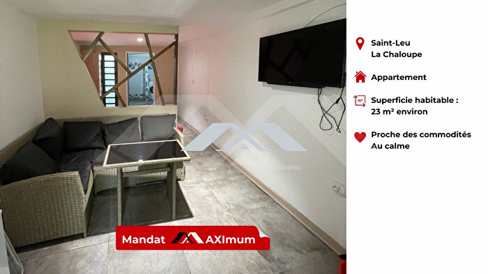 Appartement à louer - Saint-Leu, La Chaloupe, Notre-Dame des Champs - 1 pièce