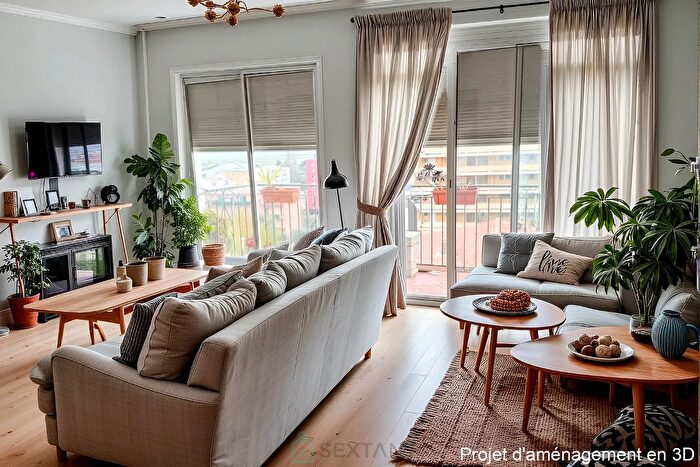 Nice, Caucade - Appartement 2 pièces à vendre