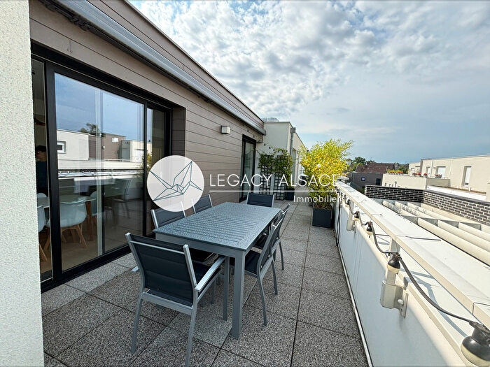 Appartement 5 pièces à Strasbourg, Robertsau, à louer