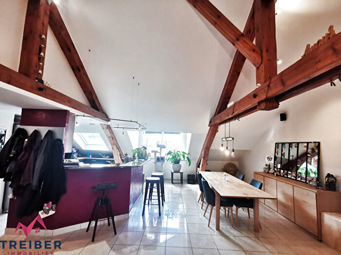 Appartement à vendre - Belfort, Centre-ville, Fb de Montbéliard - 5 pièces - 2 chambres