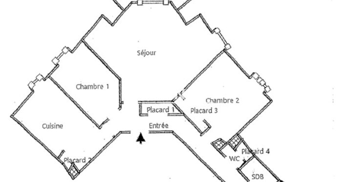 Appartement à vendre - Rouen, Centre-ville Rive gauche - 4 pièces - 3 chambres