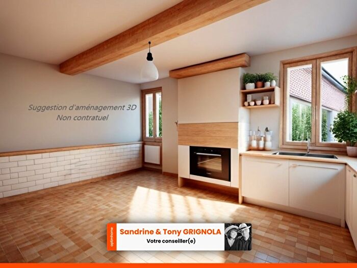 Maison à vendre - Thiéville - 3 pièces - 2 chambres