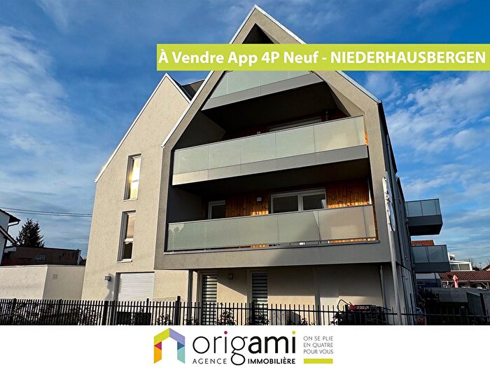 Appartement à vendre - Niederhausbergen - 4 pièces - 3 chambres