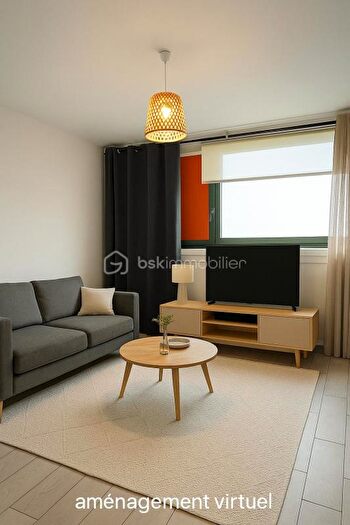 Appartement à vendre - Bagnolet, La Noue - 2 pièces - 1 chambre