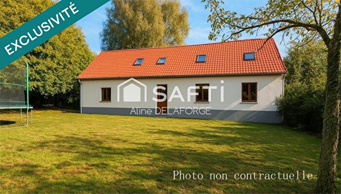 Maison à vendre - Houvin-Houvigneul - 5 pièces - 4 chambres