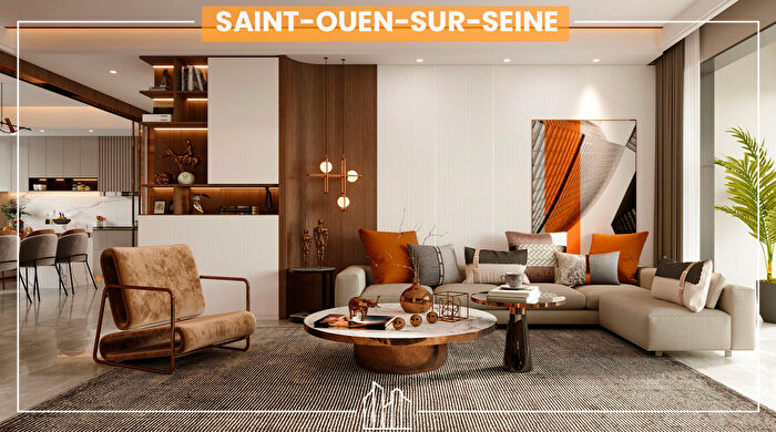 Appartement à vendre - Saint-Ouen, Rosiers, Les Puces - 5 pièces - 4 chambres