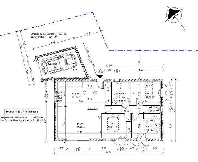 Maison à vendre - Saint-Maximin-la-Sainte-Baume, Revaute, La Viguière, La Babiole - 4 pièces - 3 chambres