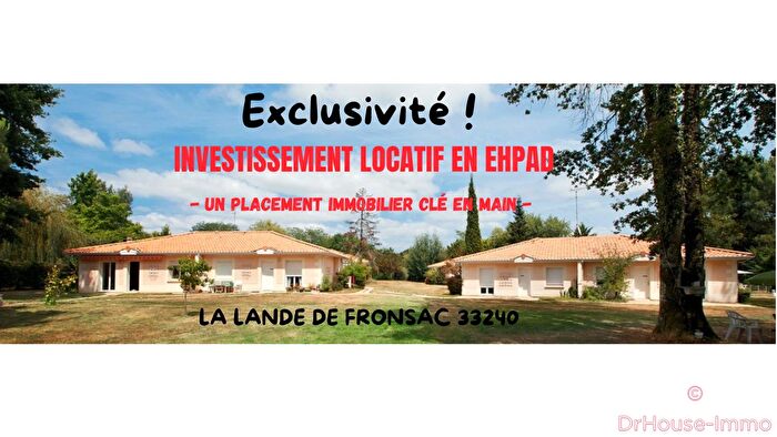 Appartement 1 pièce à La Lande-de-Fronsac, à vendre