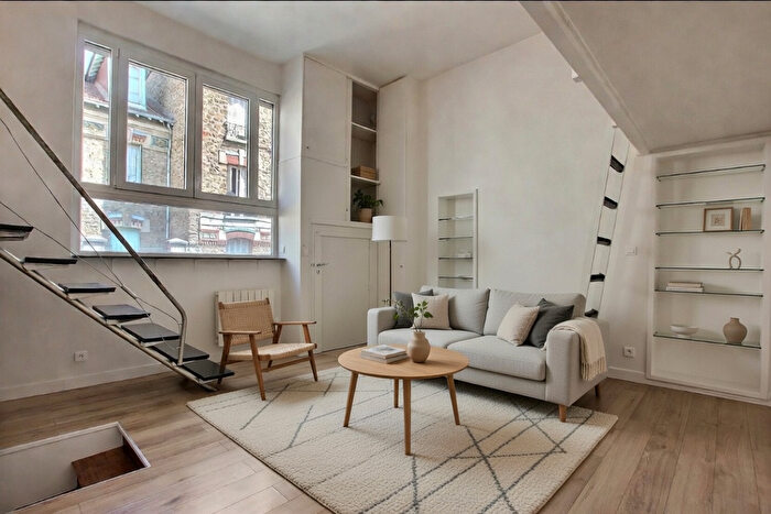 Appartement à vendre - Pantin, Limites - 3 pièces - 2 chambres