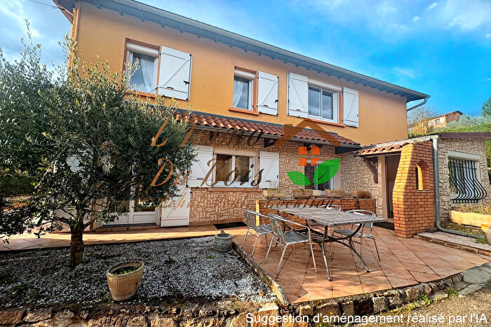 Maison à vendre - Saint-Clair-du-Rhône - 6 pièces - 5 chambres