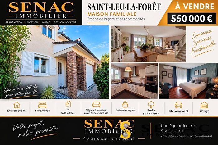 Maison 8 pièces à vendre - Saint-Leu-la-Forêt