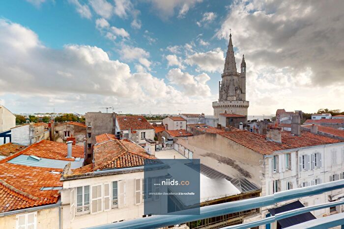 Appartement à vendre - La Rochelle, Centre-ville, Vieux-port, Marché - 2 pièces - 1 chambre