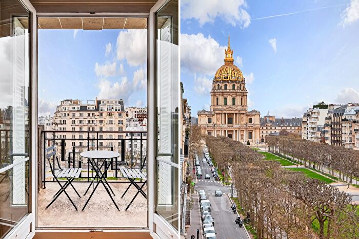 Appartement à louer - Paris e , Breteuil - 3 pièces - 1 chambre