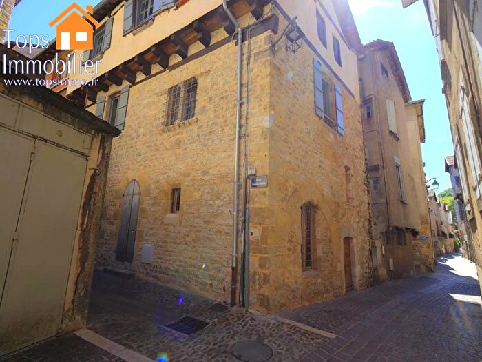 Maison à vendre - Villefranche-de-Rouergue, La Bastide - 8 pièces - 4 chambres