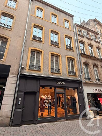 Appartement à louer - Metz, Centre-ville - 1 pièce - 1 chambre