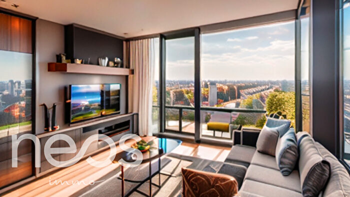 Appartement à vendre - Ivry-sur-Seine, Ivry Port - 5 pièces - 4 chambres