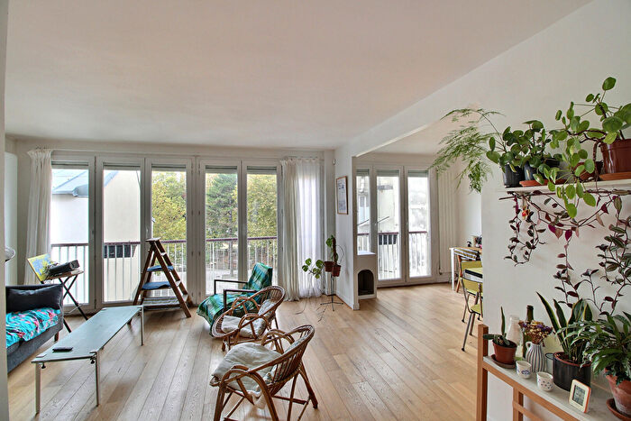 Appartement à vendre - Le Pré-Saint-Gervais, Centre-ville, Egalité - 3 pièces - 1 chambre