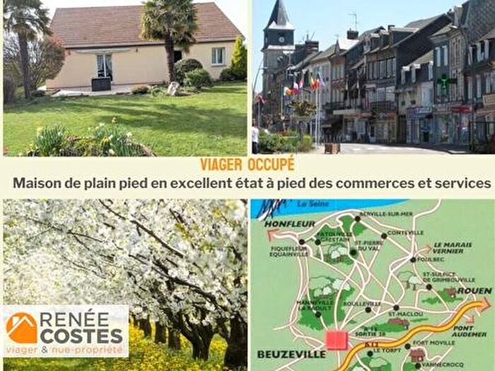 Maison à vendre - Beuzeville - 4 pièces - 3 chambres