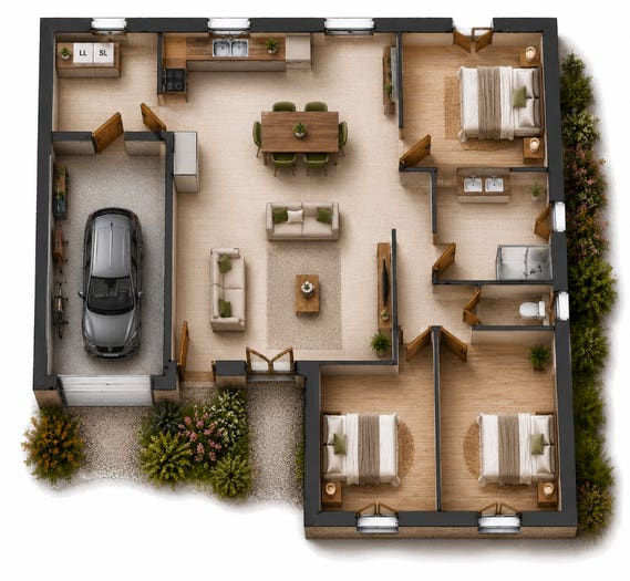 Maisons à vendre et appartements à louer - 3