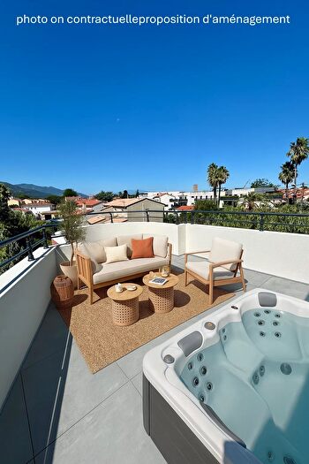 Appartement à vendre - Argelès-sur-Mer, Jardins du Soleil, Mas Boy - 4 pièces