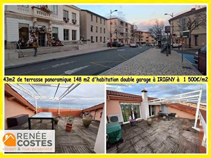 Appartement à vendre - Irigny - 4 pièces - 3 chambres