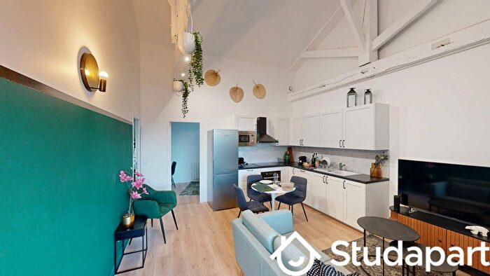 Appartement à louer - La Bastide, Bordeaux - 1 pièce - 1 chambre