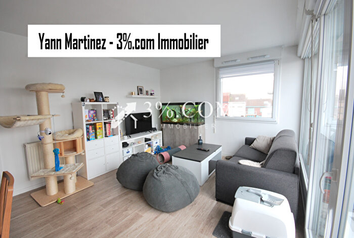 Appartement à vendre - Wambrechies - 3 pièces - 2 chambres