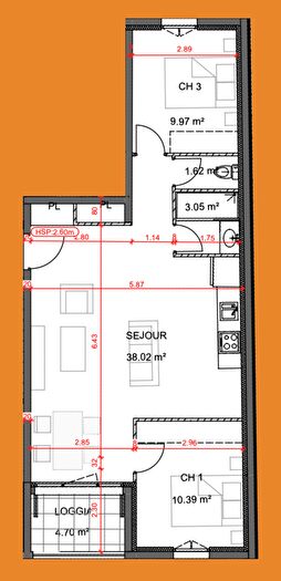Bonnieux - Appartement 3 pièces à vendre