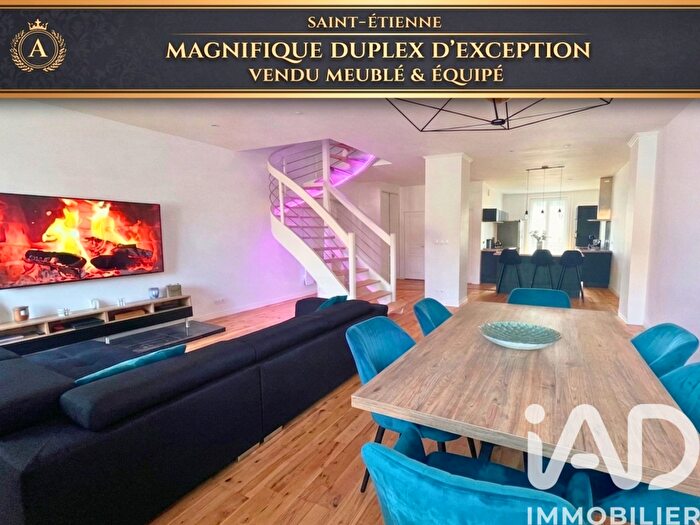 Appartement à vendre - Saint-Étienne, Méons, Le Soleil, Châteaucreux, Saint-François - 4 pièces - 3 chambres