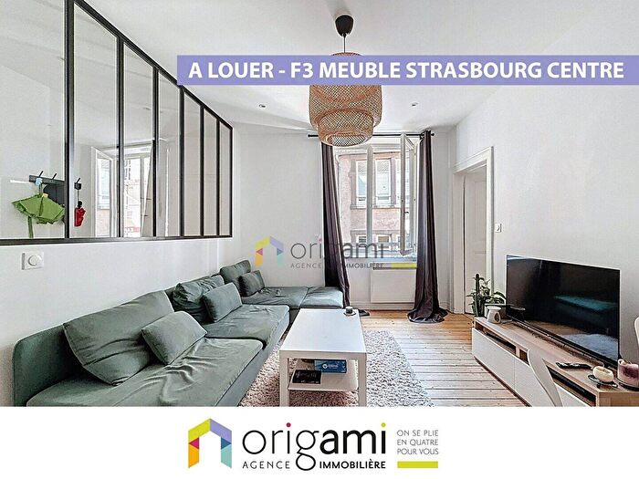 Appartement à louer - Petite France Centre, Strasbourg - 3 pièces - 2 chambres