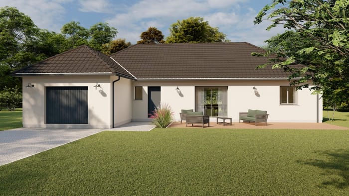 Maison 4 pièces à Sainte-Féréole, à vendre