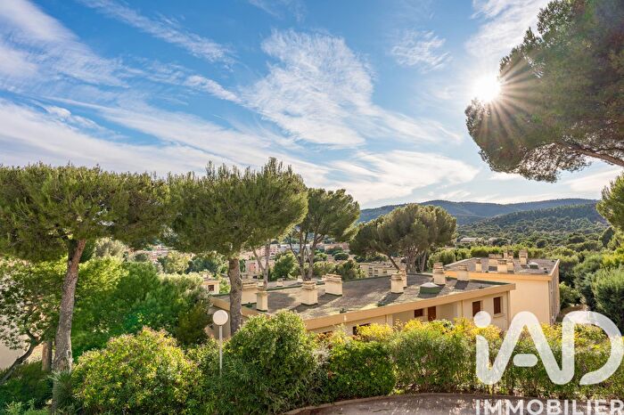 Appartement à vendre - Bormes-les-Mimosas, La Favière, Le Gau, Cap-Bénet, Cabasson, Plages - 2 pièces - 1 chambre