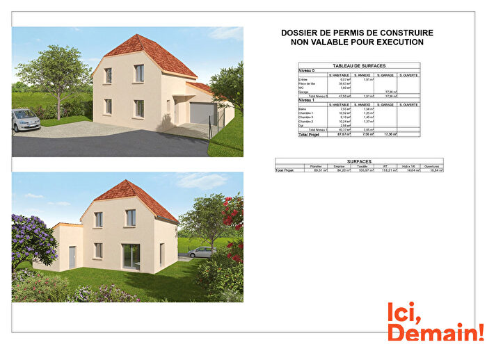 Maison à vendre - Guémar - 5 pièces - 3 chambres