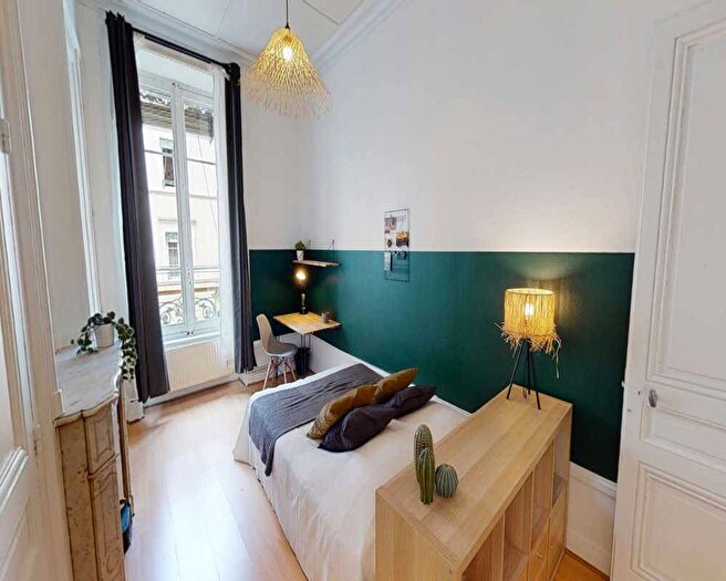 Guillotière, Lyon ème arrondissement - Appartement 3 pièces à louer