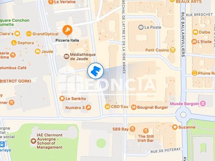 Appartement à louer - Ballainvilliers, Clermont-Ferrand - 1 chambre