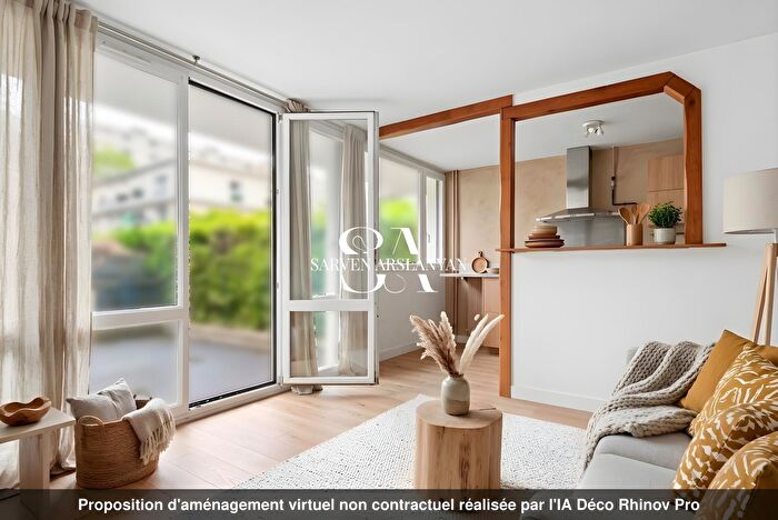 Villejuif, Louis Aragon, Vaux de Rome : Appartement 2 pièces à vendre