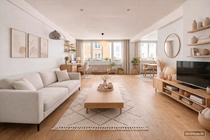 Appartement à vendre - Paris e , Bastille, Popincourt - 3 pièces - 2 chambres