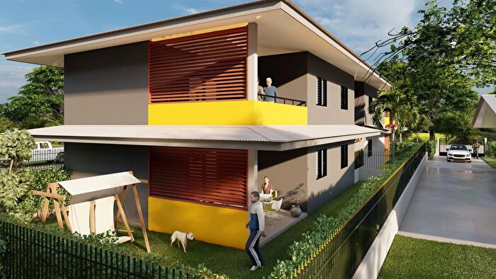 Appartement à vendre - Cayenne - 3 pièces - 2 chambres