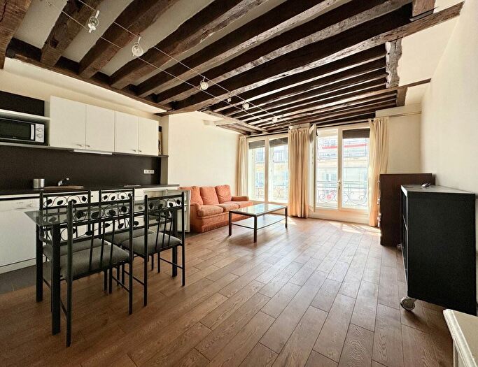 Appartement à louer - Palais Royal, Paris er arrondissement - 2 pièces - 1 chambre