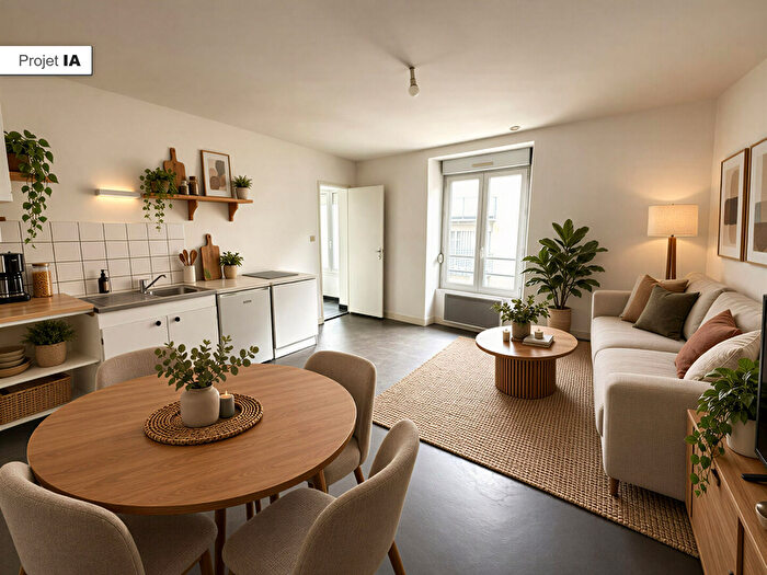 Angers, Doutre, Saint-Jacques : Appartement 1 pièce à vendre