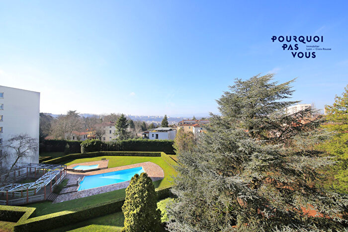 Appartement à vendre - Lyon e , Croix Rousse Ouest - 4 pièces - 2 chambres