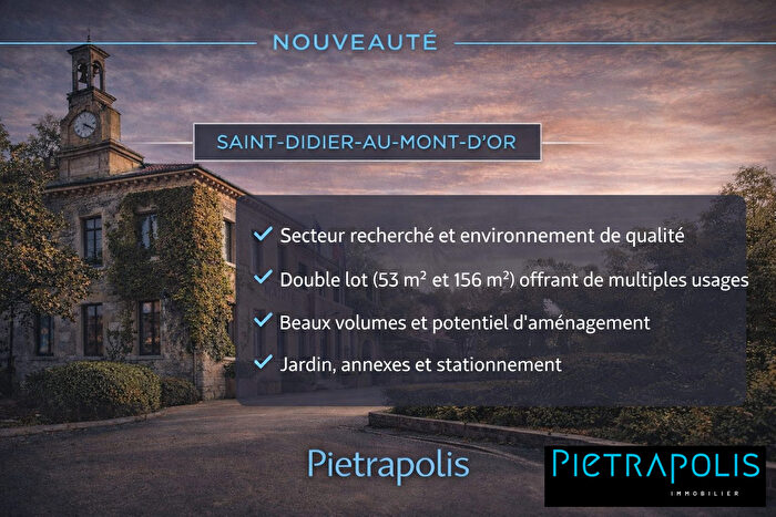 Maison à vendre - Saint-Didier-au-Mont-dOr - 7 pièces - 6 chambres