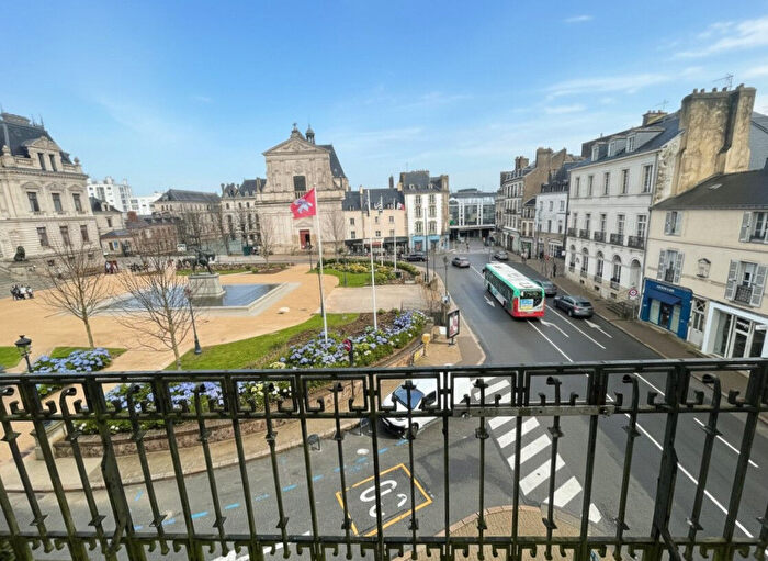Appartement à vendre - Vannes, Centre-ville, Le Port - 3 pièces - 2 chambres