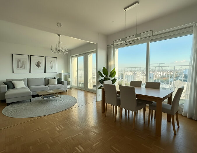 Appartement à vendre - Enghien-les-Bains - 4 pièces - 2 chambres