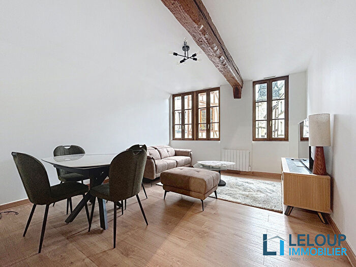 Appartement à louer - Rouen, Vieux Marché, Cathédrale - 2 pièces - 1 chambre